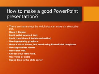 what is Microsoft Powerpoint | PPTX