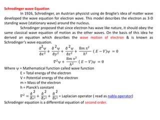 Quantum chemistry-B SC III-SEM-VI | PPTX