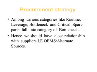 Spare Parts Management | PPT