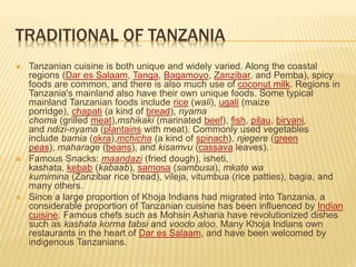 Power point presentation on tanzania | PPTX
