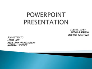 Powerpoint presentation on teeth | PPTX