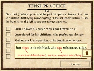 Powerpoint presentation on tenses | PPT