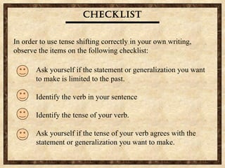 Powerpoint presentation on tenses | PPT