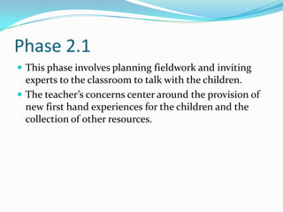 The Project Approach | PPTX