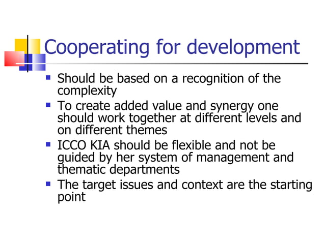 Programmatic approach (Okt. 2008) | PPT