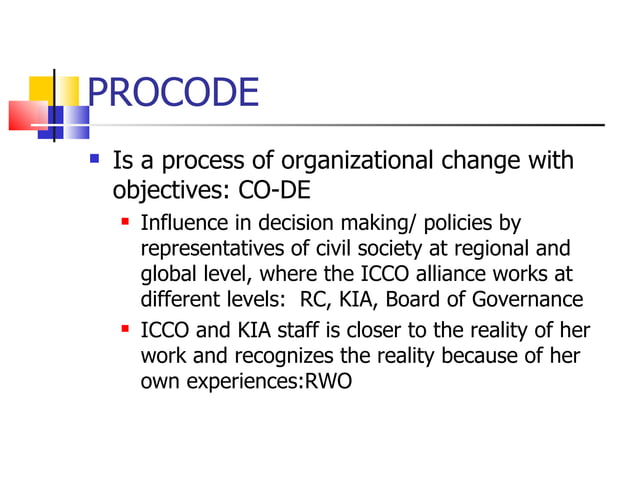 Programmatic approach (Okt. 2008) | PPT