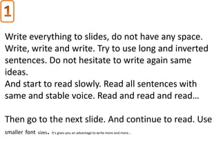 Powerpoint presentations | PPTX