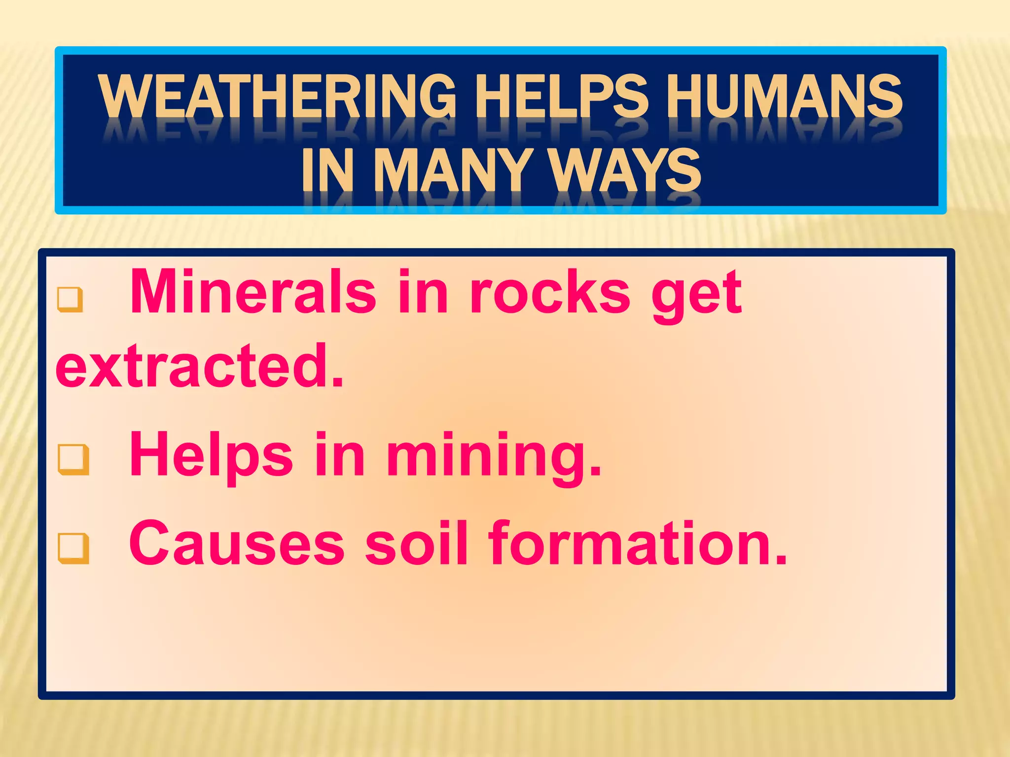 Power point presentation (WEATHERING) | PPTX