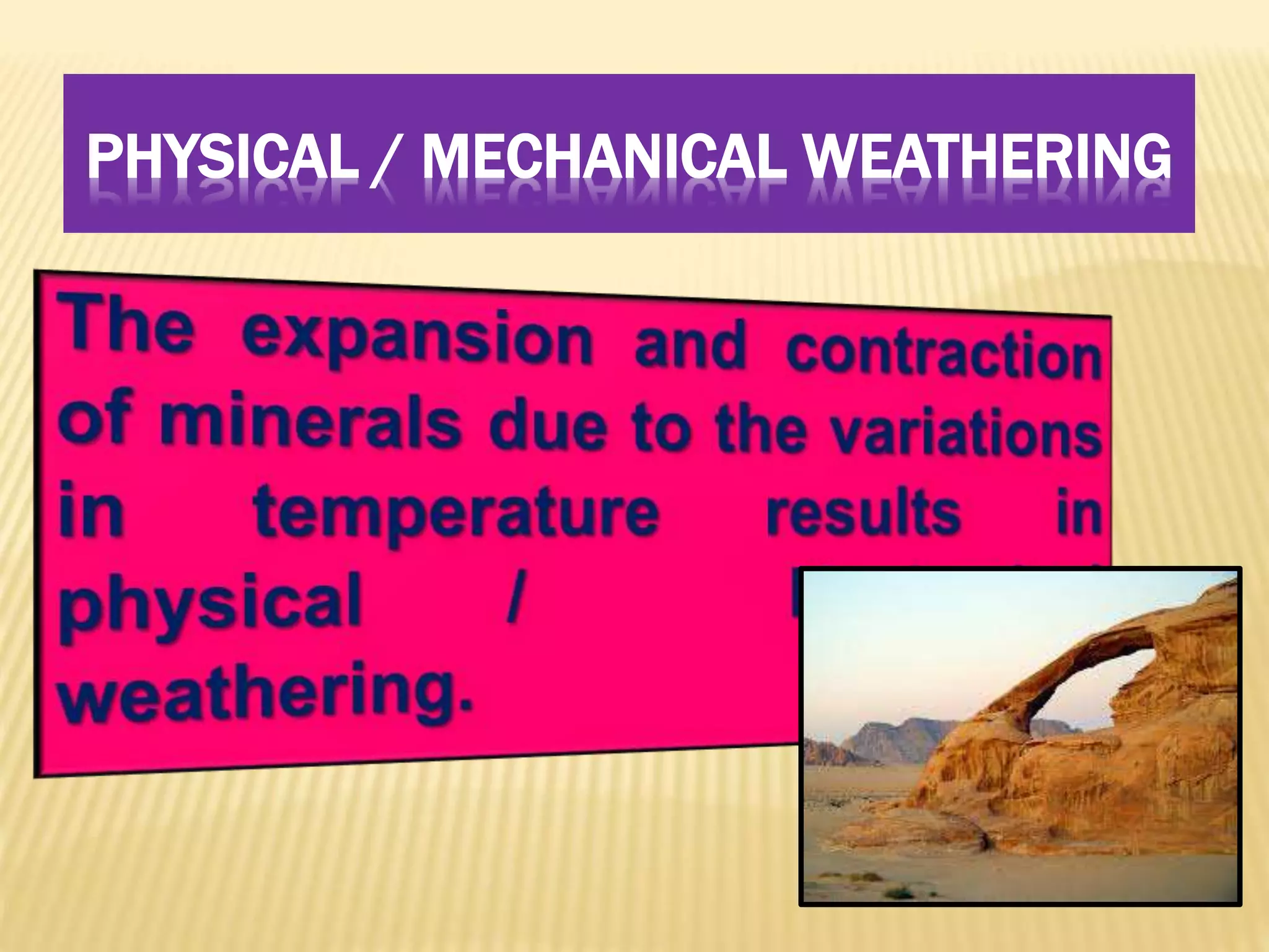 Power point presentation (WEATHERING) | PPTX