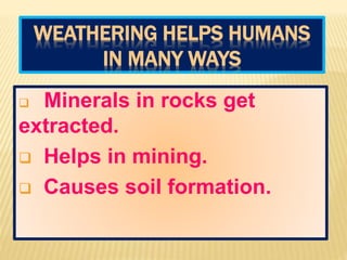 Power point presentation (WEATHERING) | PPTX