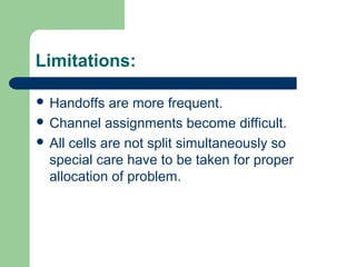 cell splitting and sectoring | PPT