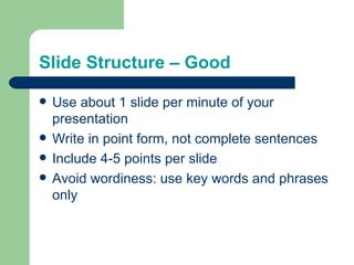 Powerpoint presentations tips | PPT