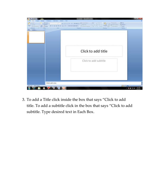 Power point presentation tutorial | PDF