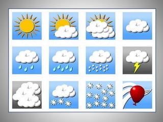Weheather forecast. Learning of English Language | PPT