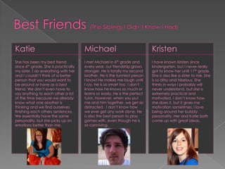 About Me by Cheyenne Patterson | PPT