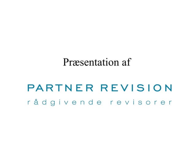 Powerpoint præsentation pr | PPT