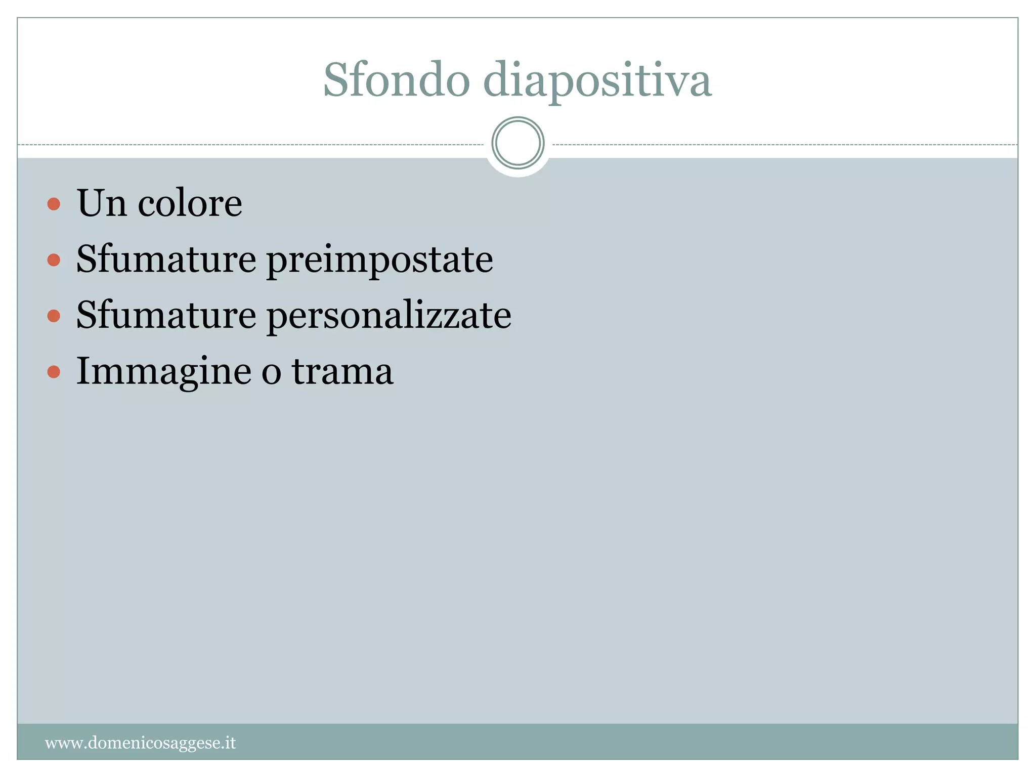 Powerpoint punti fondamentali | PPTX