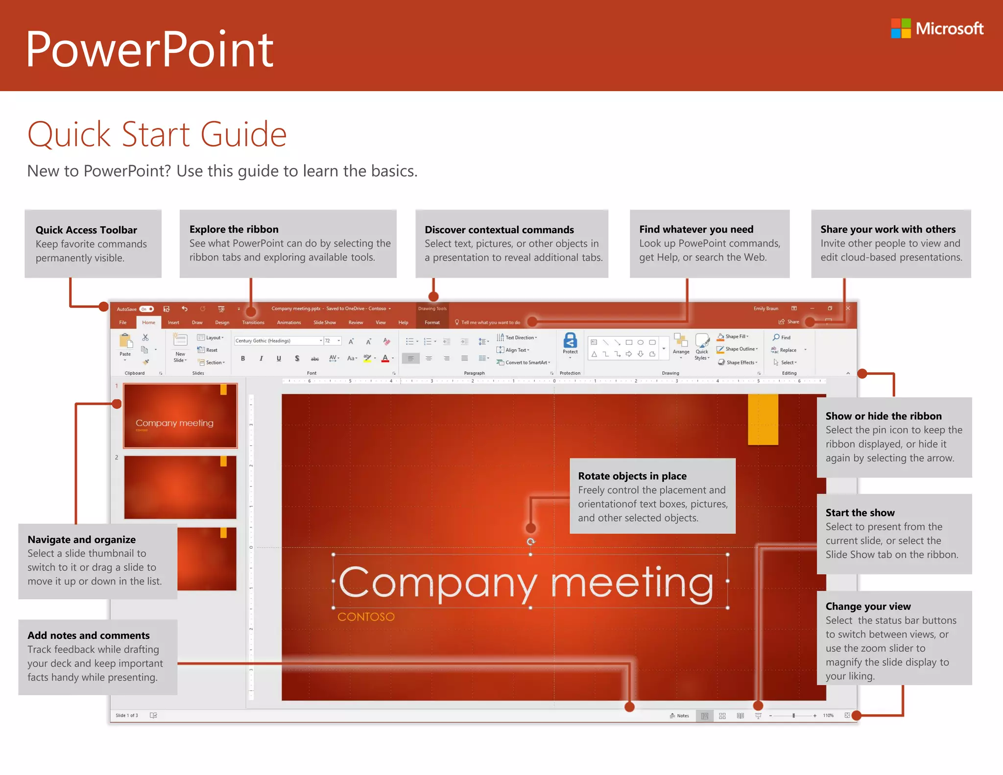 PowerPoint Quick Start Guide | PDF