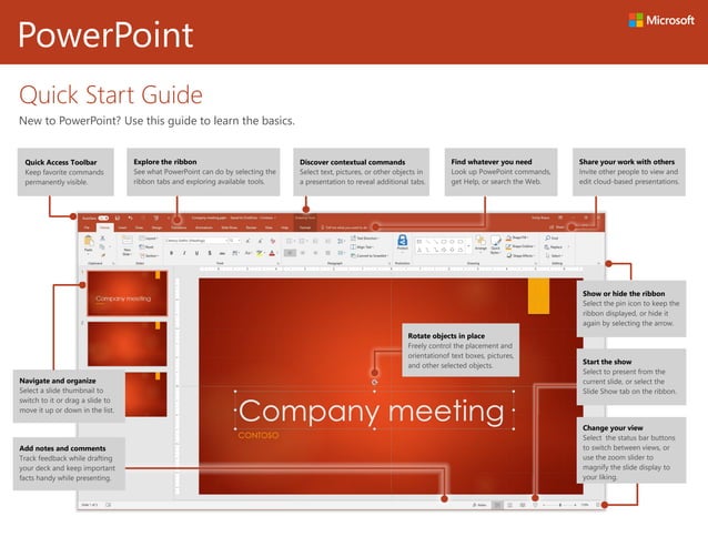 PowerPoint Quick Start Guide | PDF