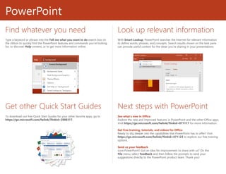 PowerPoint Quick Start Guide | PDF