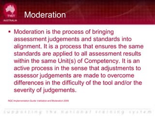 Power point quality_assessment_and_validation | PPTX | Educational ...