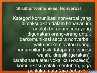 Komunikasi Nonverbal | PPTX