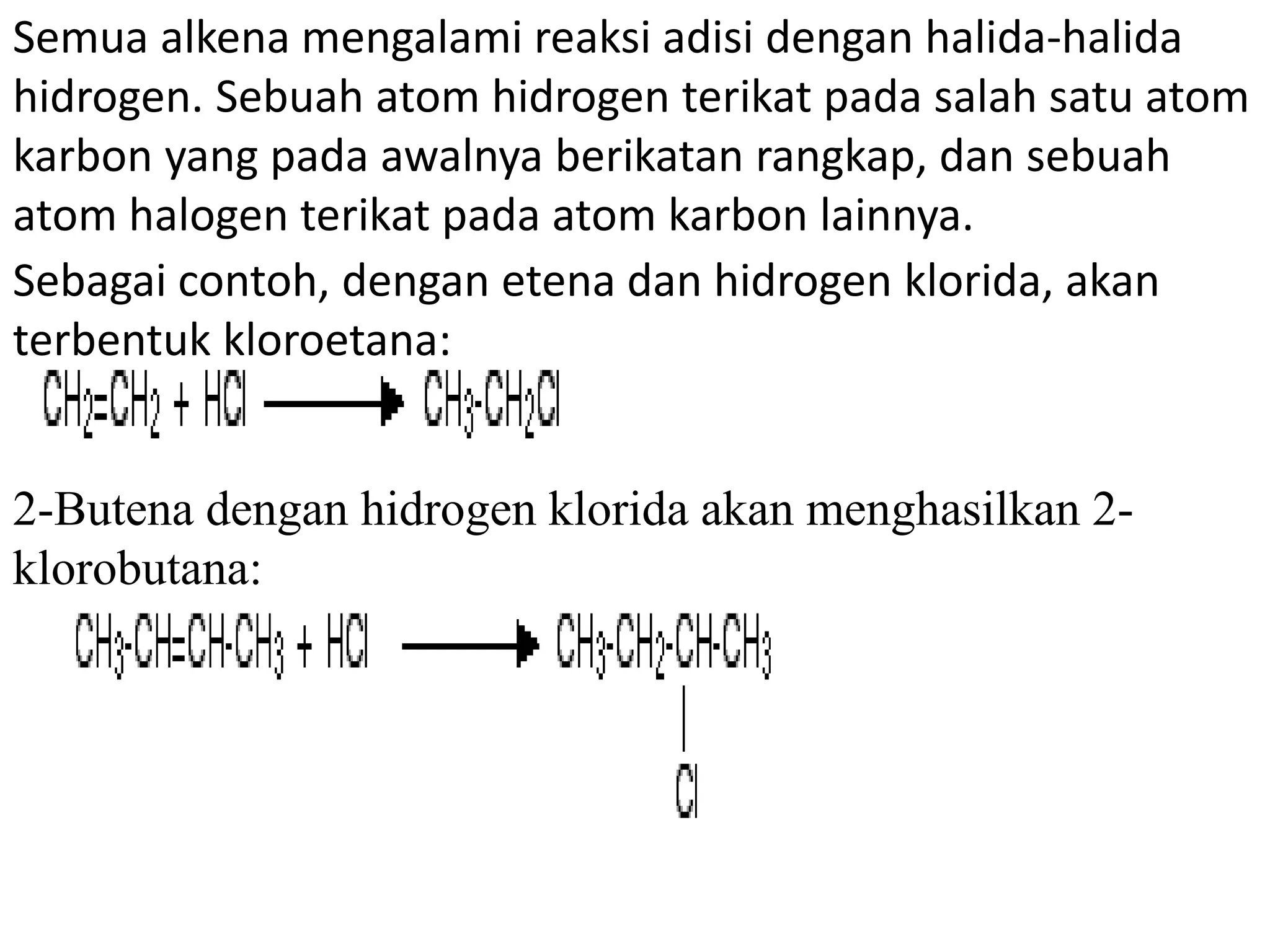 Power point reaksi adisi dan eliminasi | PPTX