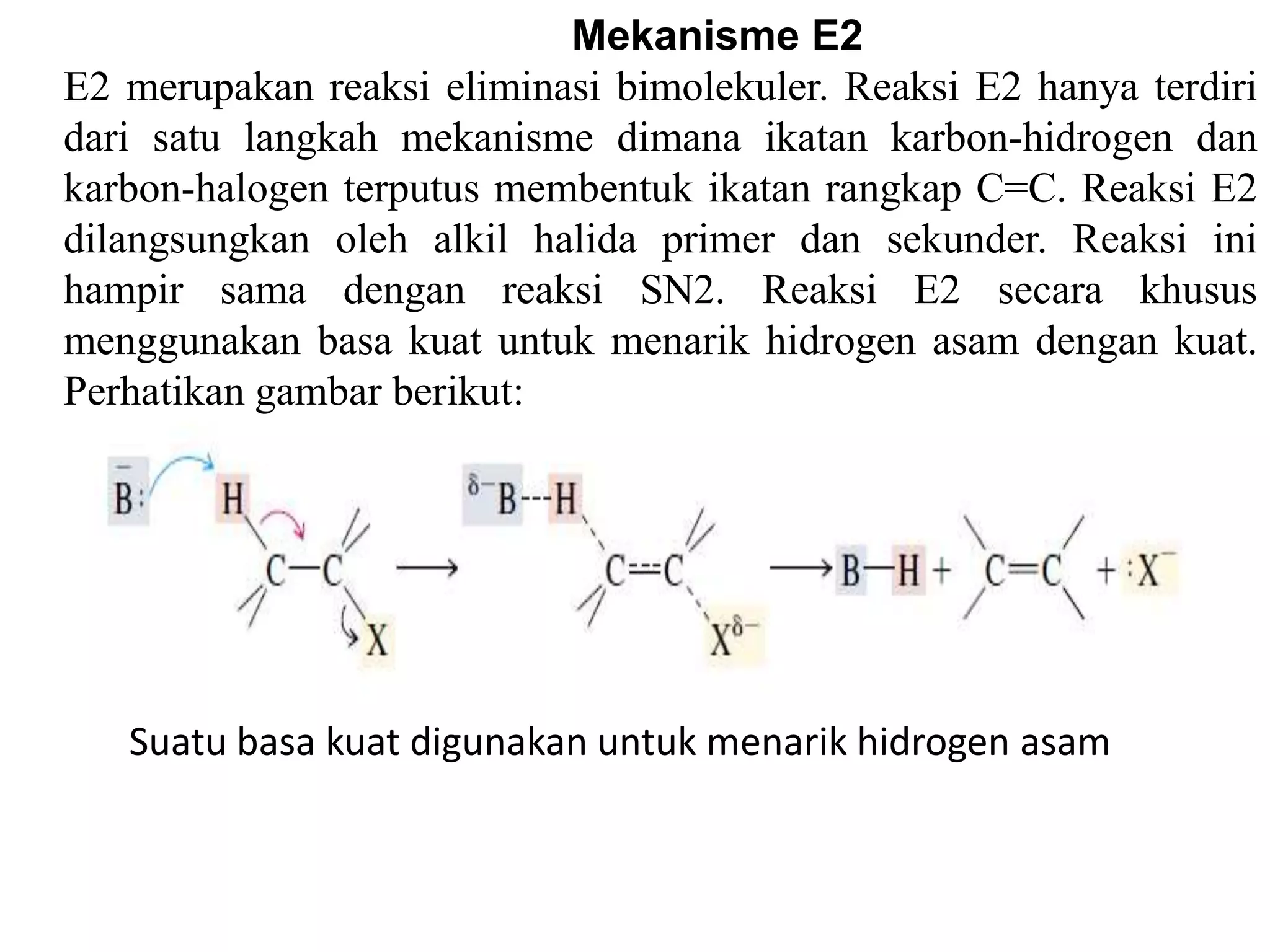 Power point reaksi adisi dan eliminasi | PPTX