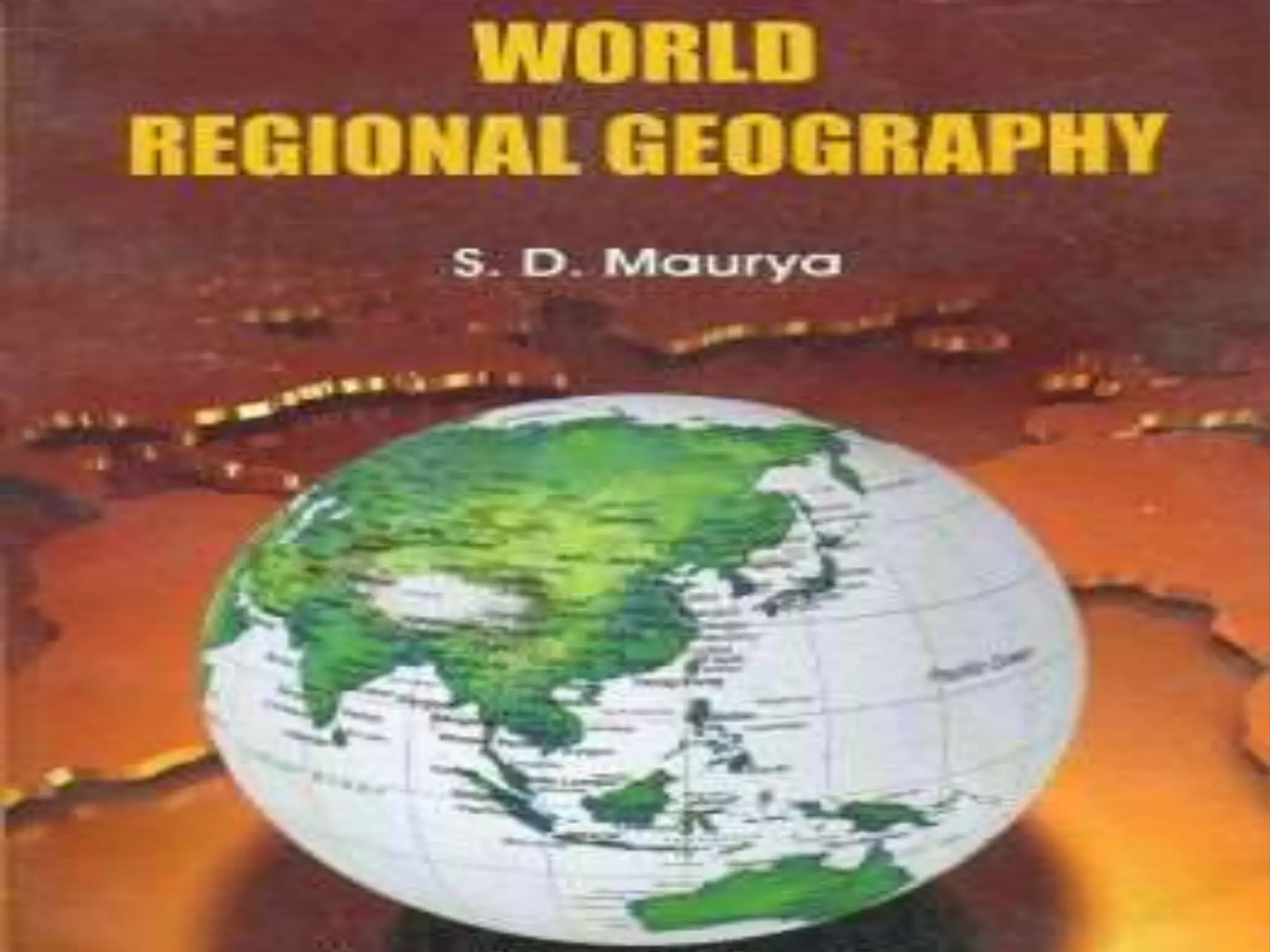 Power point WORLD REGIONAL GEOGRAPHY | PPTX