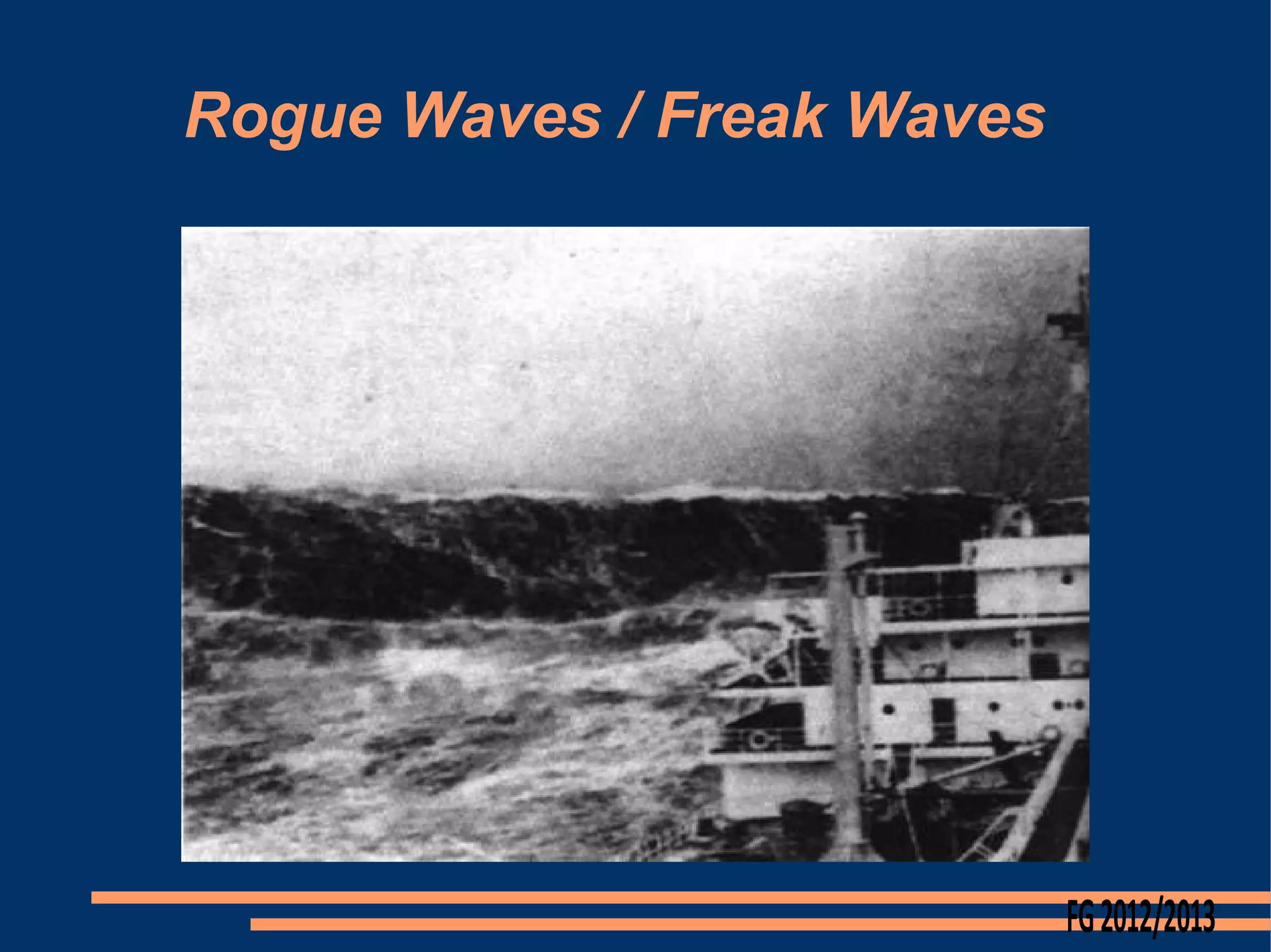 Powerpoint rogue waves | PDF | Geography | Science