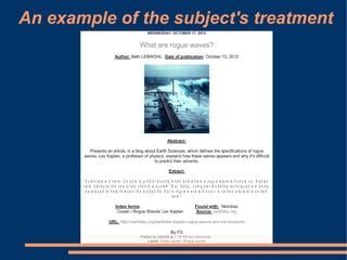 Powerpoint rogue waves | PDF