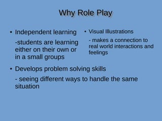 Power point role play | ODP