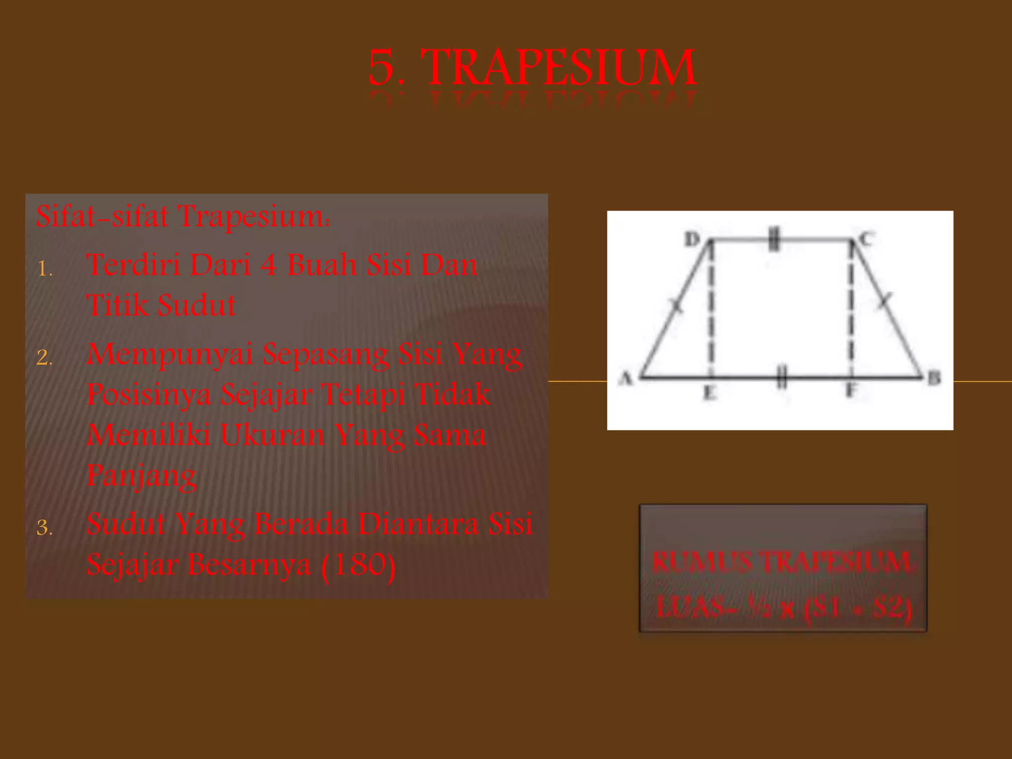 rumus dan sifat bangun datar | PPT
