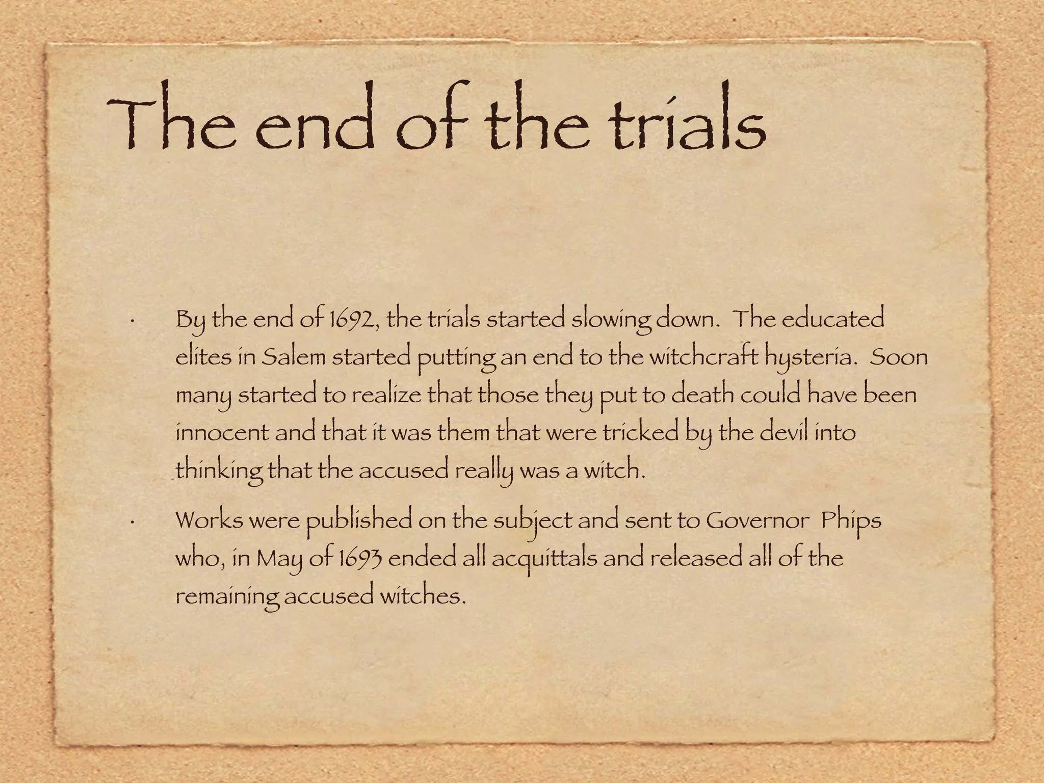 Powerpoint Salem Witch Trials2 | PPT