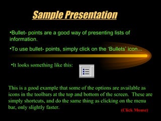Powerpoint Sample | PPT | Desktop Publishing | Computer Software and ...