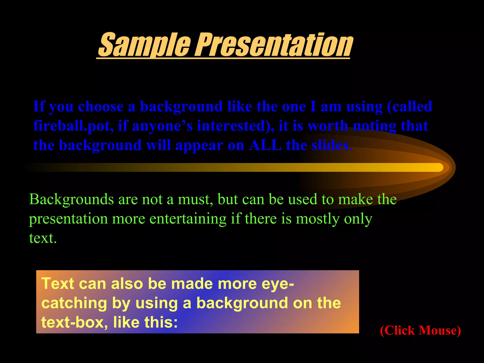 Powerpoint Sample | PPT