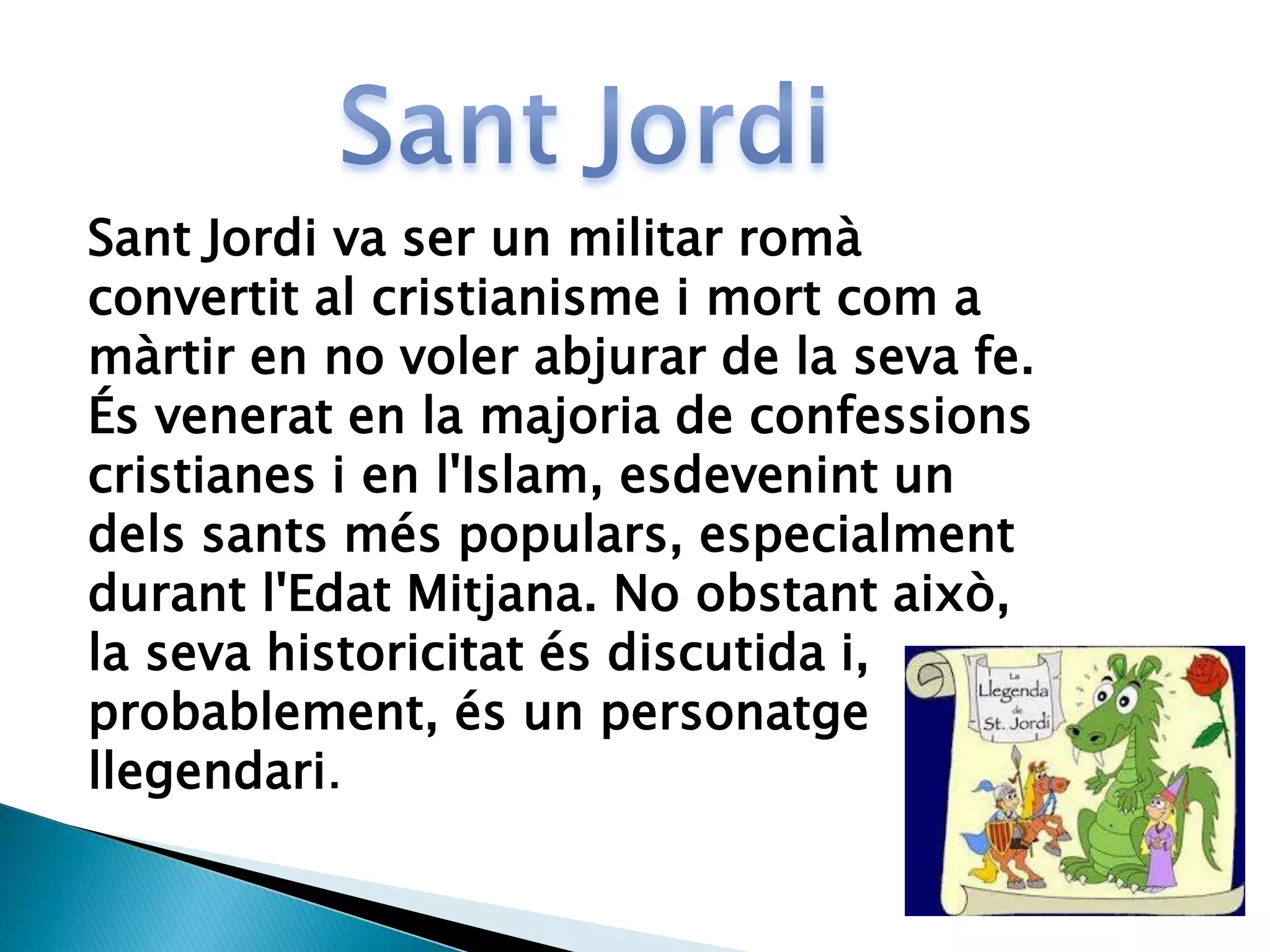 Power point sant jordi | PPT