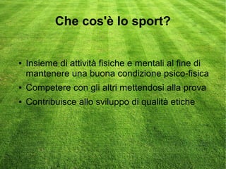 Sport & Valori | ODP