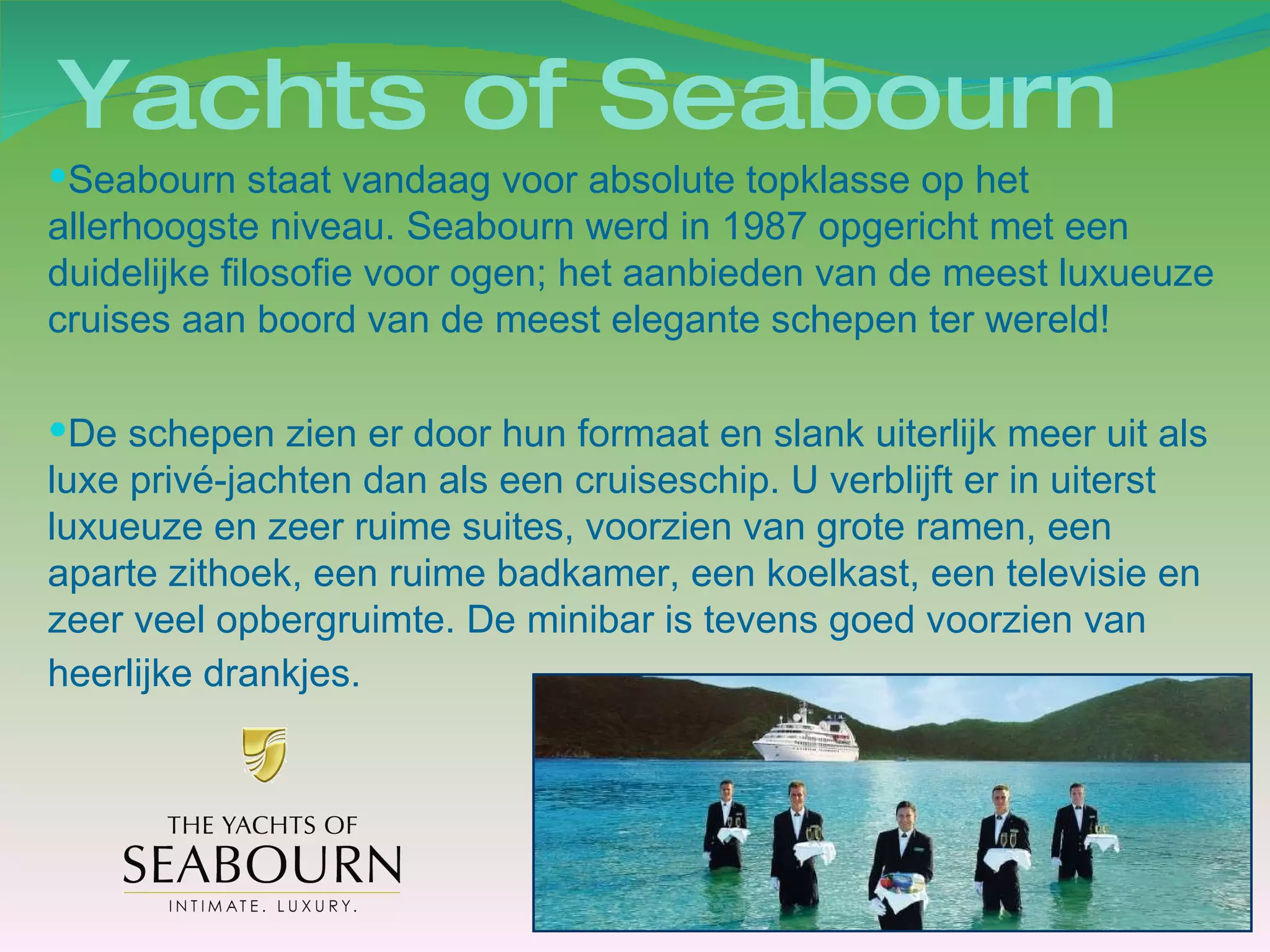 Powerpoint Seabourn Speciale Aanbieding | PPT