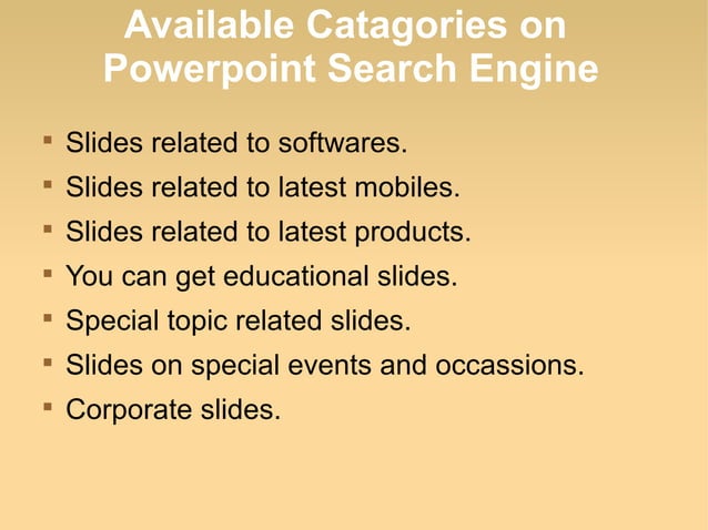 Powerpoint Search Engine | PPT | Operating Systems | Computer Software ...