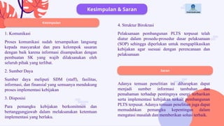 Impelementasi Kebijakan Pembangunan PLTS | PPT