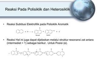 Powerpoint senyawa heterosiklik dan polisiklik | PPTX