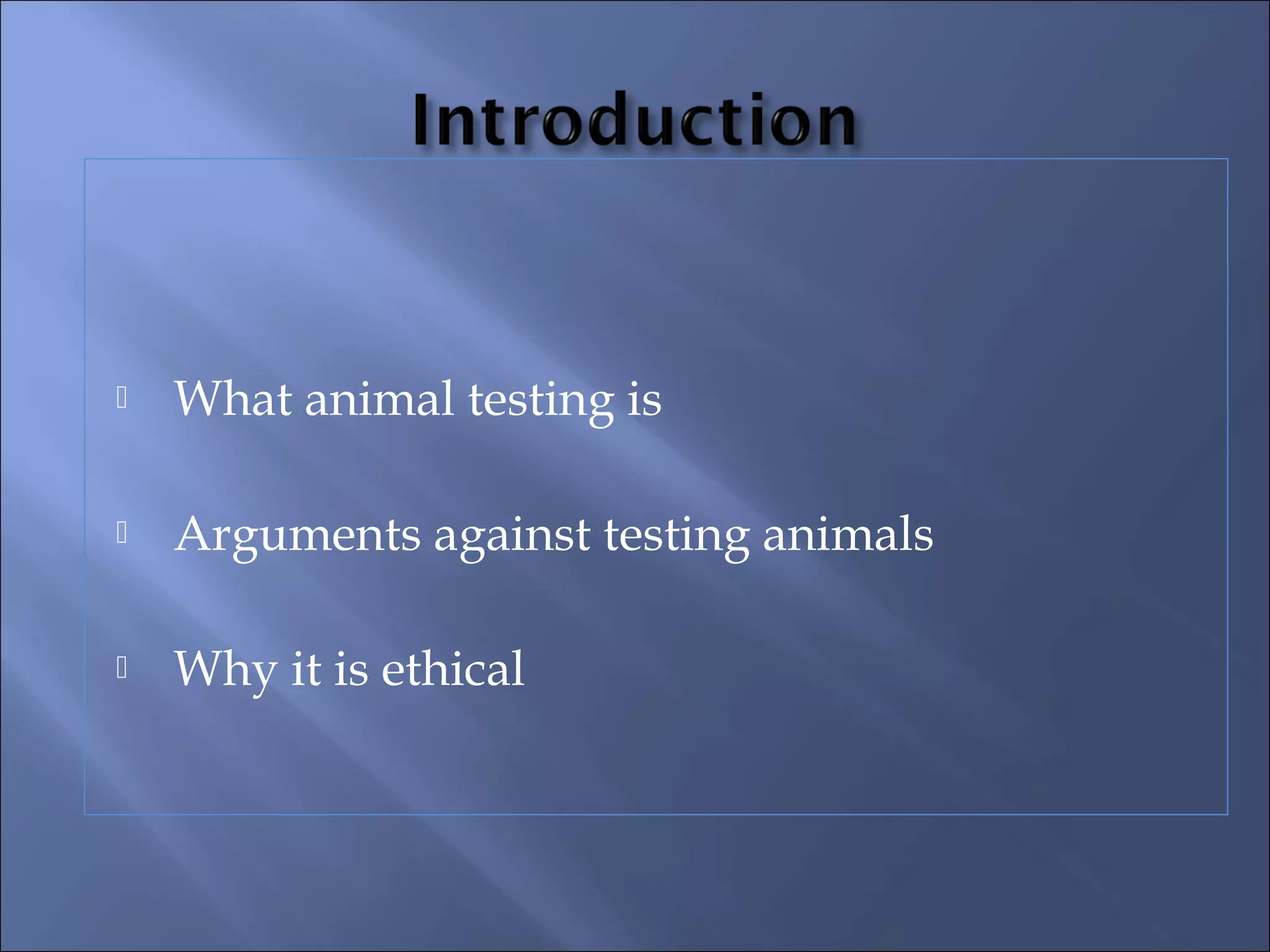 Animal Testing | PPT