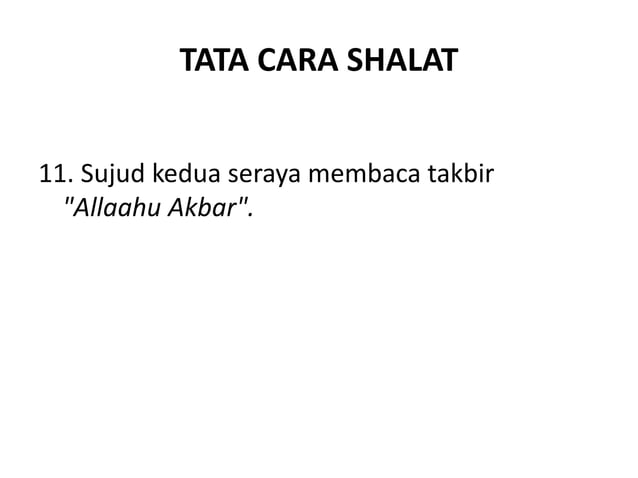 Power point shalat | PPTX