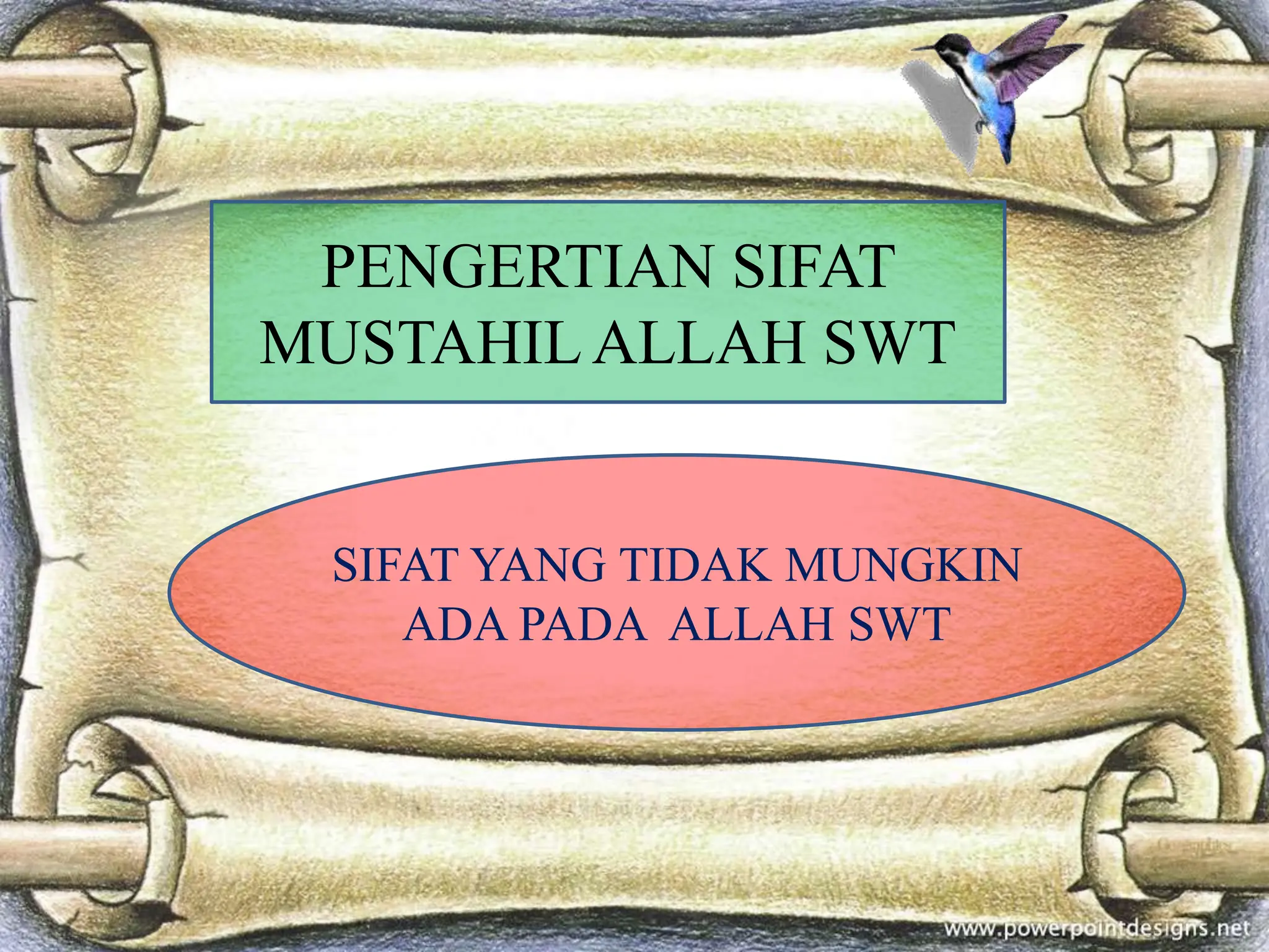 Power Point Sifat Mustahil Allah .pptx