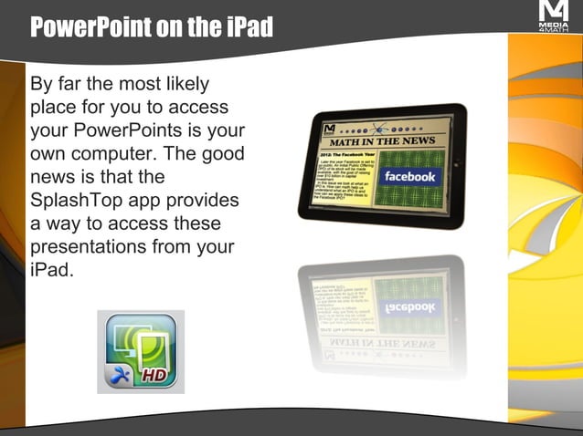PowerPoint Presentations on the iPad | PPT