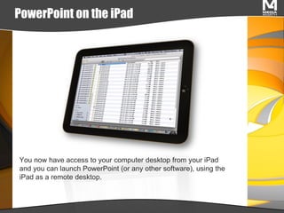 PowerPoint Presentations on the iPad | PPT