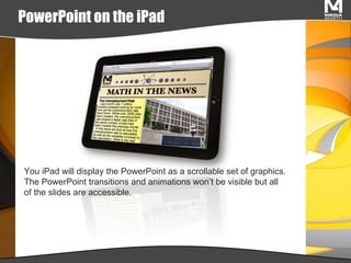 PowerPoint Presentations on the iPad | PPT