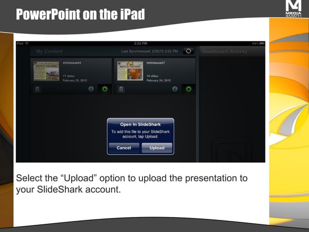 PowerPoint Presentations on the iPad | PPT