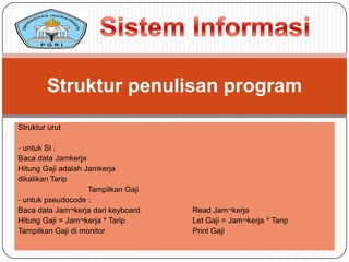 Structured English ( SE ) & Pseudocode | PPTX